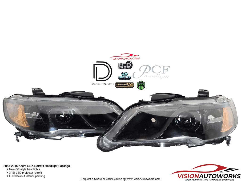 Acura Rdx 2013 2015 Headlight Package Visionautoworks