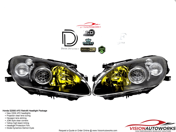 Honda S2000 Headlight Performance & Style Package – VisionAutoworks