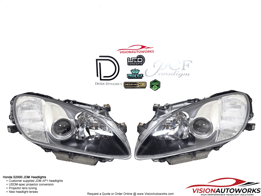 Honda S2000 Headlight Performance & Style Package – VisionAutoworks