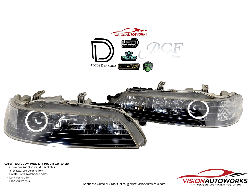 Acura Integra (94-01) Headlight Performance & Style Package (JDM ...