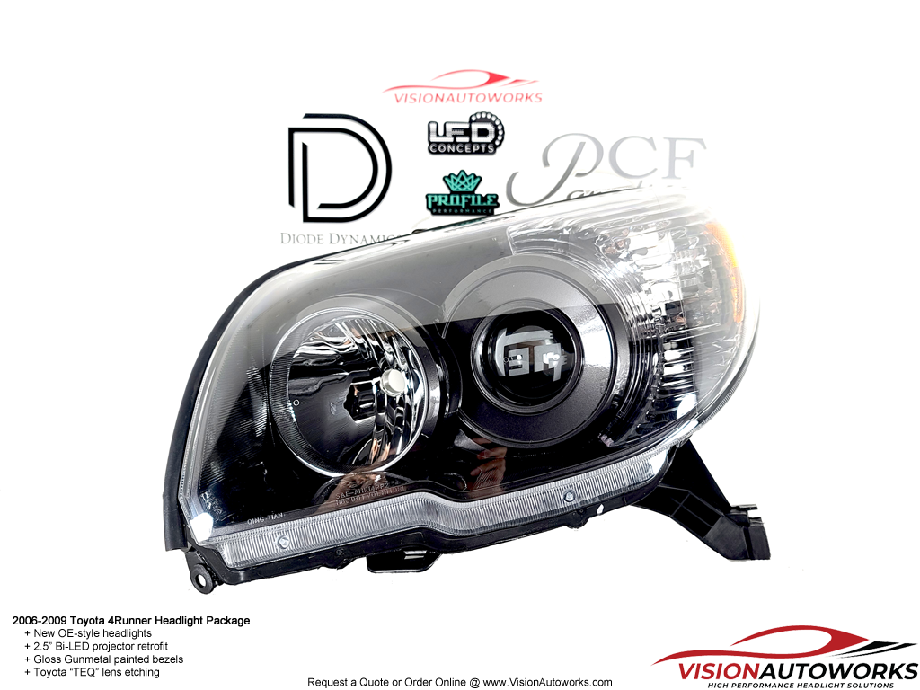 Toyota 4Runner (2006-2009) Headlight Package – VisionAutoworks