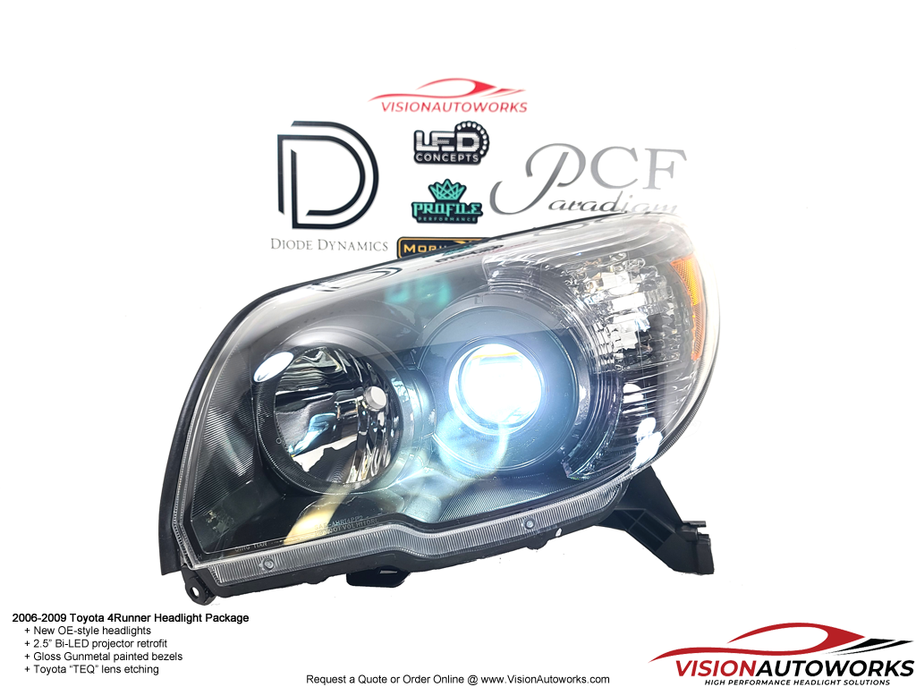 Toyota 4Runner (06-09) Headlight Package – VisionAutoworks