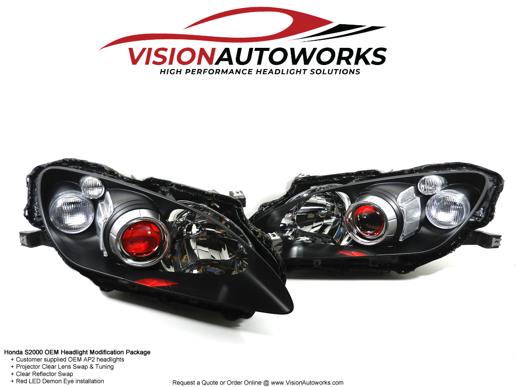 Honda S2000 Headlight Performance & Style Package – VisionAutoworks