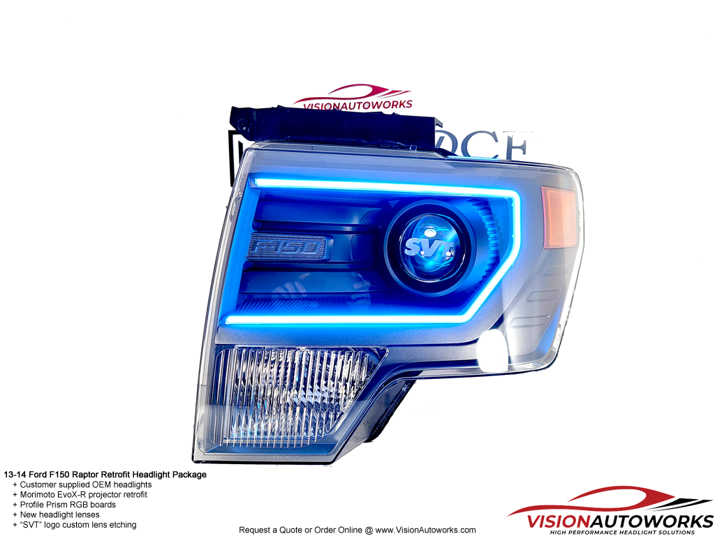 Ford F-150 SVT Raptor (2013-2014) Headlight Package – VisionAutoworks