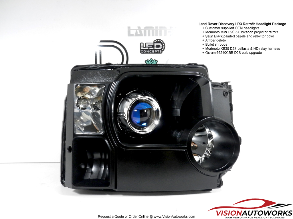 Land Rover Discovery 3 (LR3: 2005-2009) Headlight Performance & Style ...