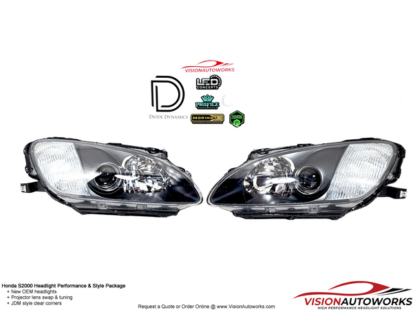 Honda S2000 Headlight Performance & Style Package – VisionAutoworks